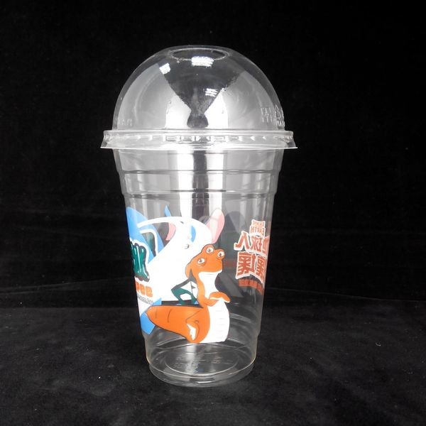 16 أوقية من أكواب المائدة الشفافة القابلة للتحلل والسماد للمشروبات الباردة